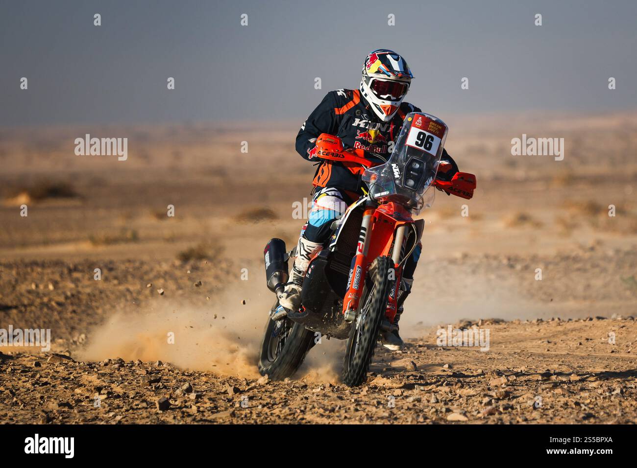 Haradh, Arabie Saoudite. 14th Jan, 2025. 96 EBSTER Tobias (aut), KTM, Bas World KTM Racing Team ...