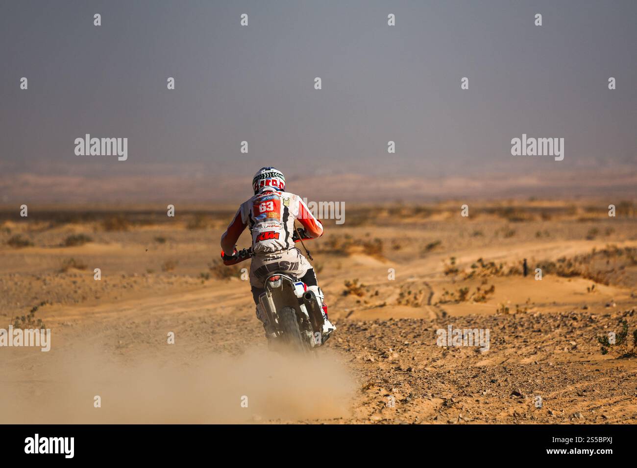 Haradh, Arabie Saoudite. 14th Jan, 2025. 63 GERBER Jérémie (fra), KTM ...