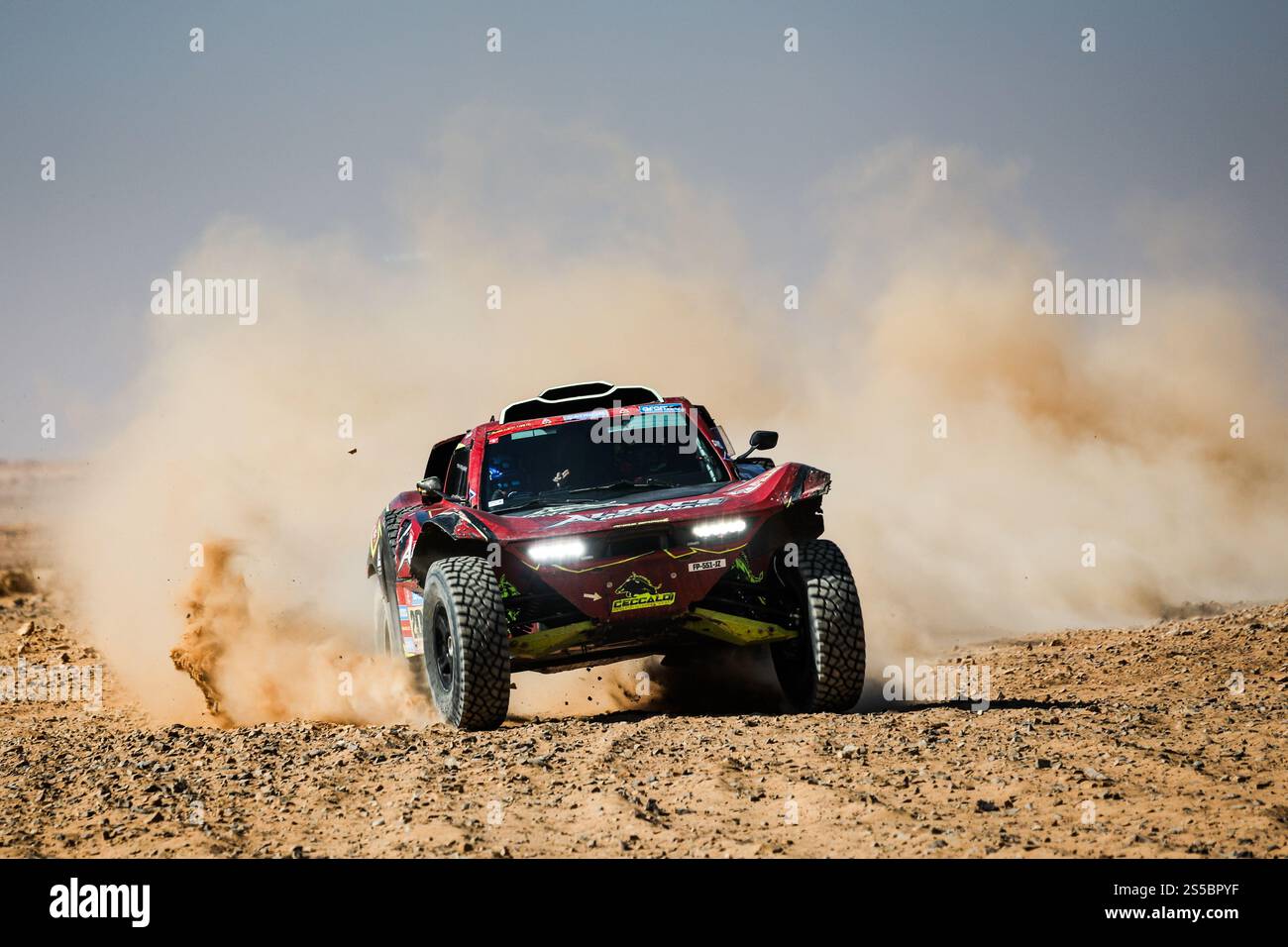 Haradh, Arabie Saoudite. 14th Jan, 2025. 207 CECCALDI Jean-Luc (fra ...