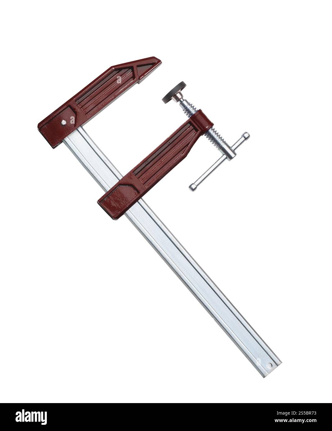 C-Clamp isolated on white background. C-Clamp Stock Photo - Alamy