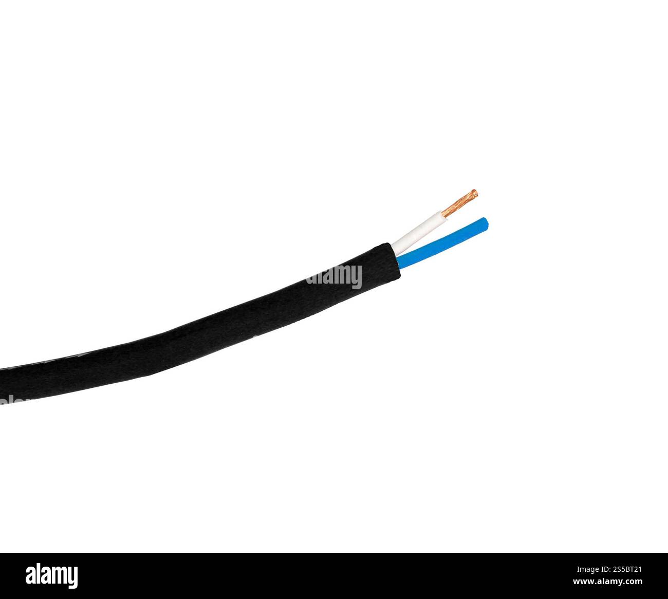 cable isolated on white background. cable Stock Photo - Alamy