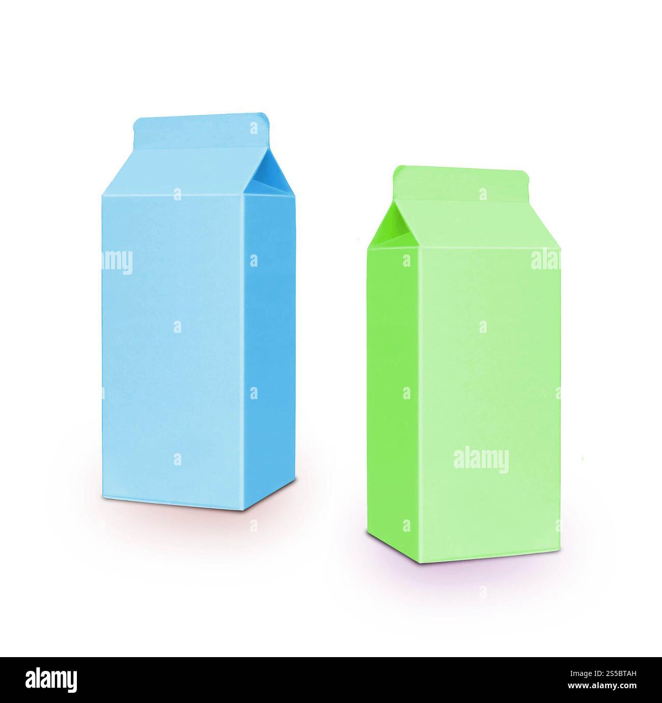 milk boxes per half liter isolated on a white background. milk boxes ...