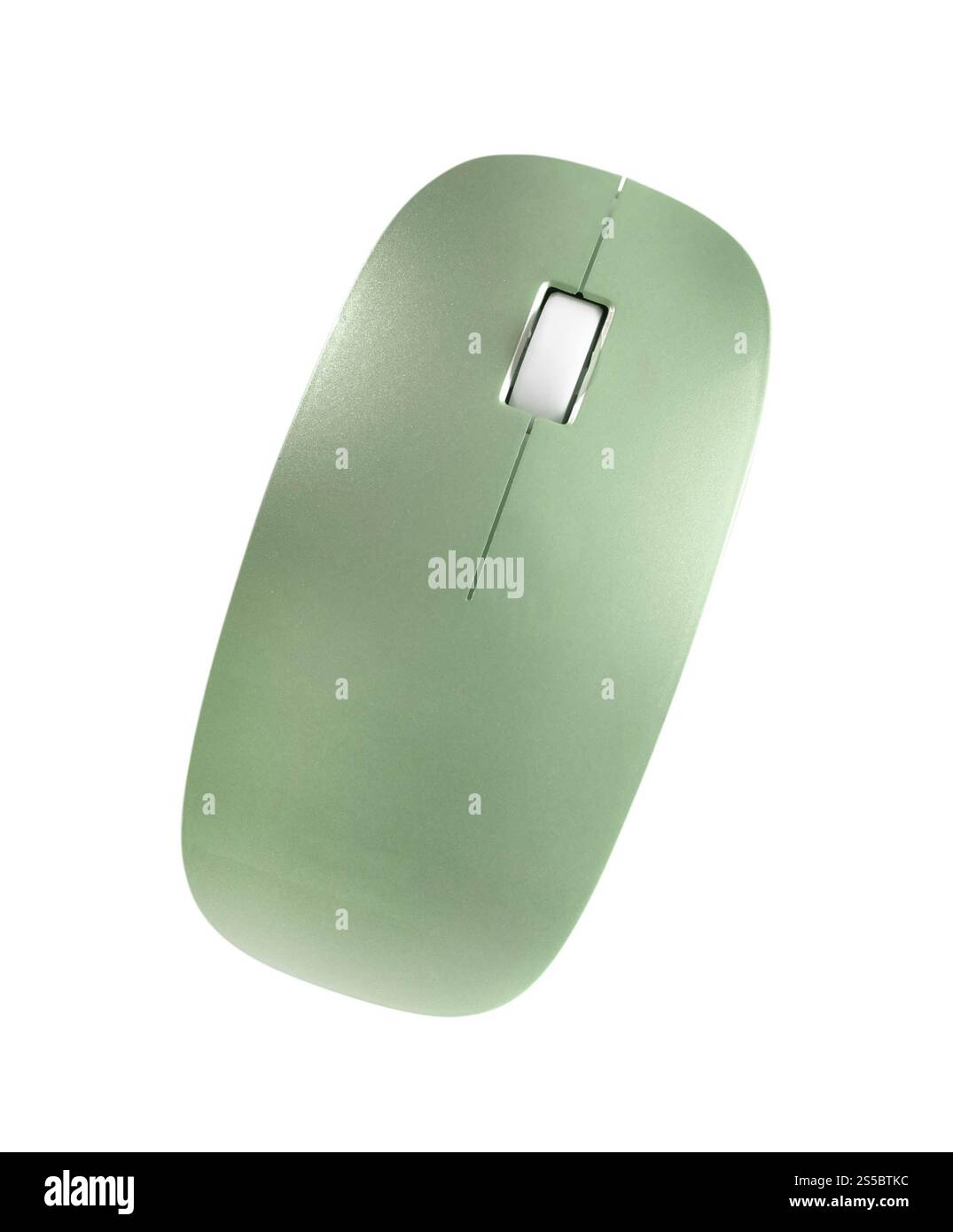 green mouse isolated on white background. green mouse isolated Stock ...