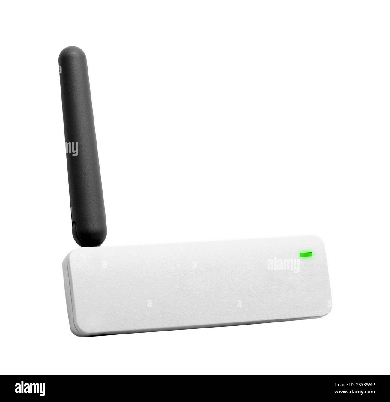 WIFI router isolated on white background. WIFI router Stock Photo - Alamy