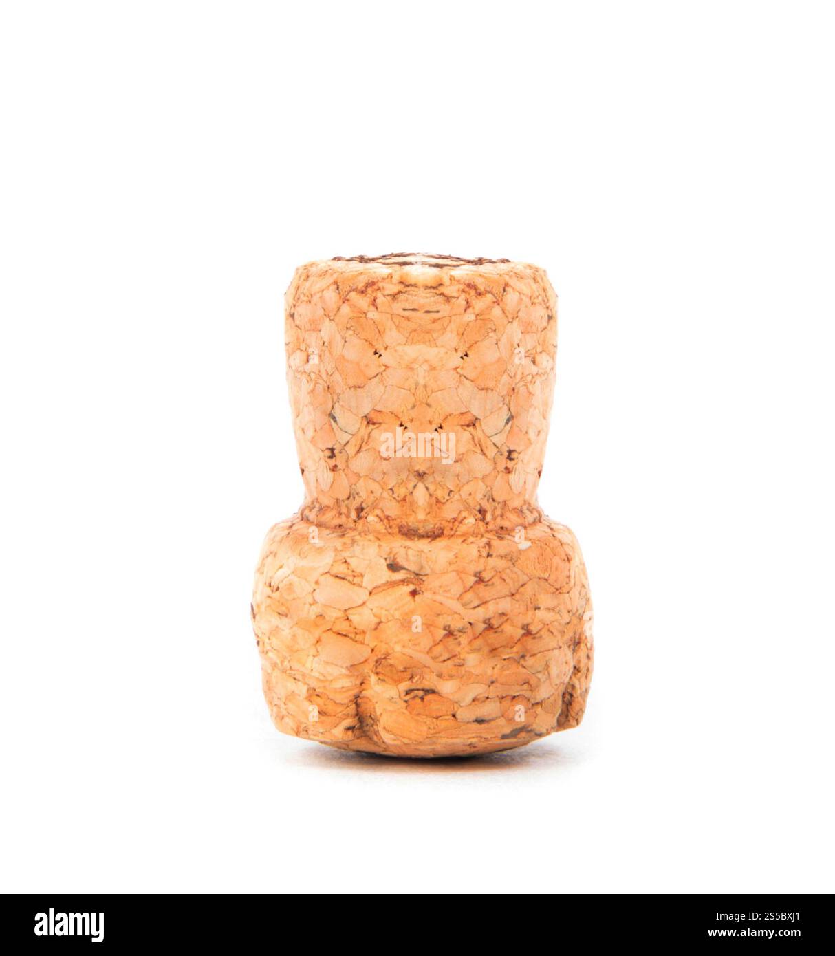 Cork from champagne isolated on white background. Cork from champagne ...