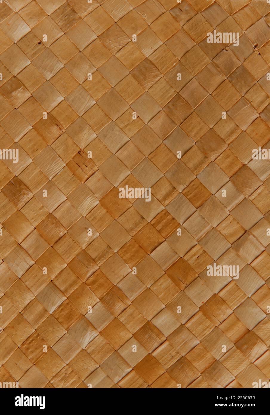 Brown braided reed texture. Closeup background. Brown braided reed ...