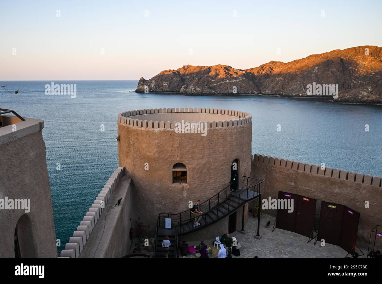 Muscat. 12th Jan, 2025. This photo taken on Jan. 12, 2025 shows a view ...