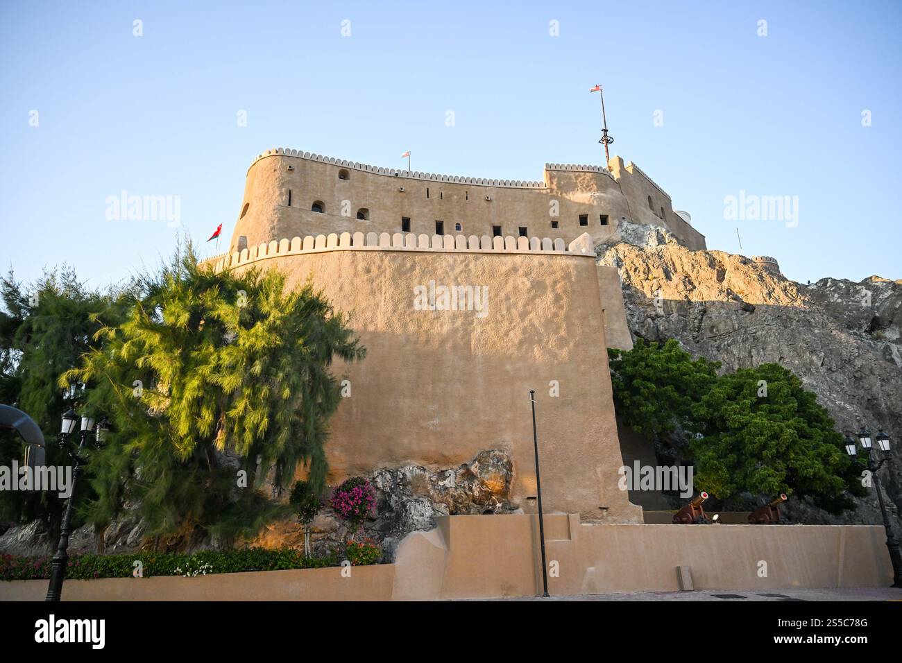 Muscat. 12th Jan, 2025. This photo taken on Jan. 12, 2025 shows a view ...
