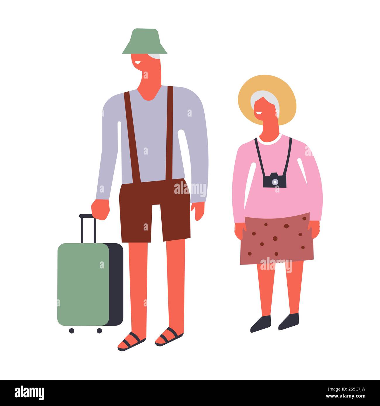 Photo pensioner old man Cut Out Stock Images & Pictures - Alamy