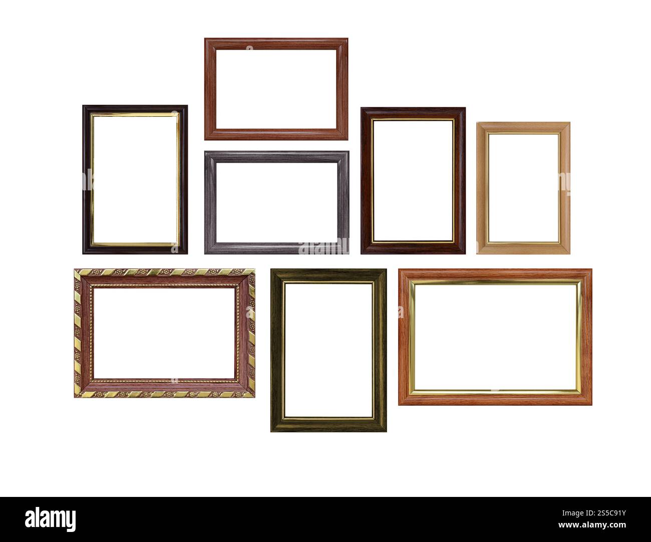 Empty picture frames wall hi-res stock photography and images - Alamy