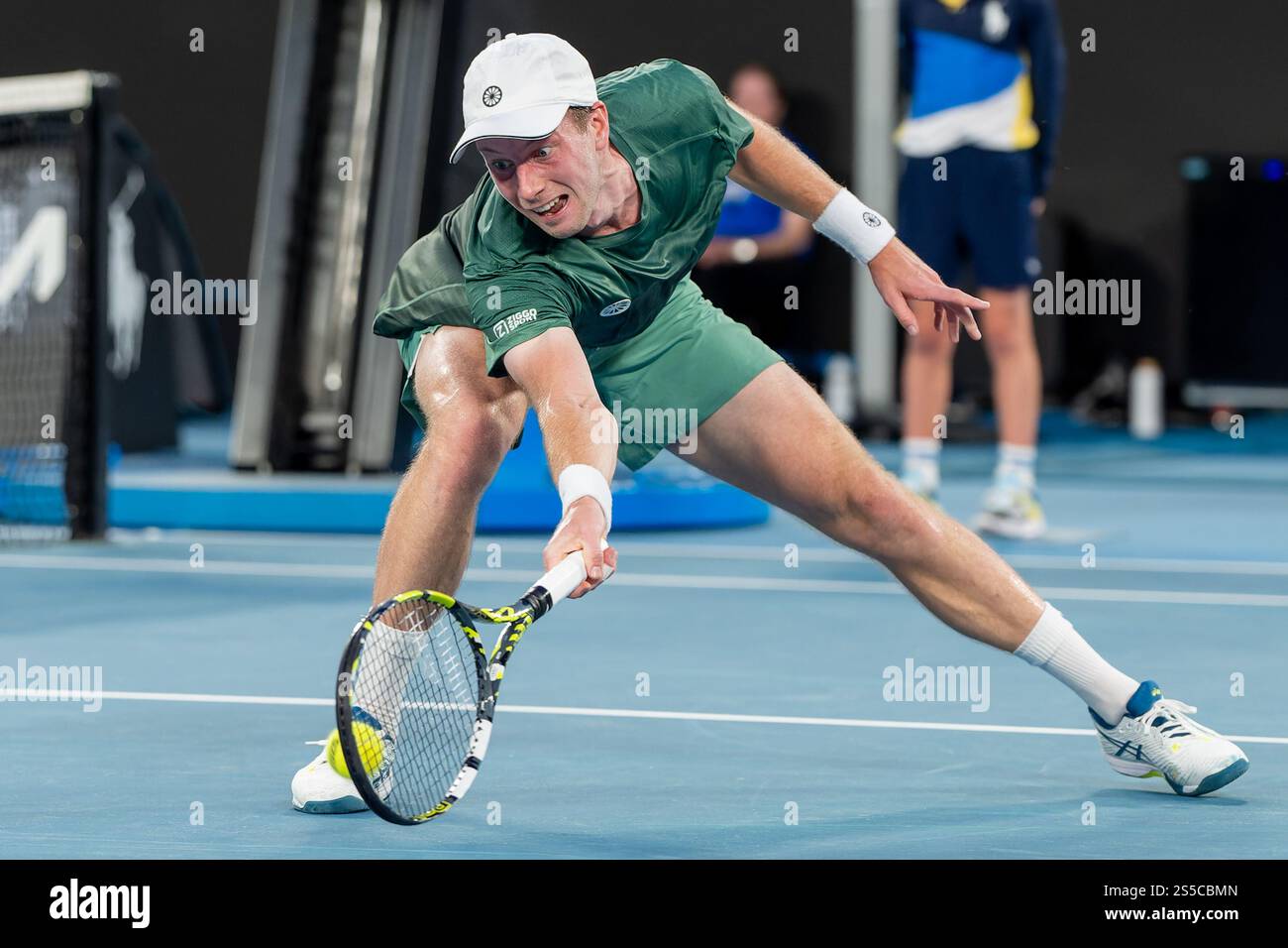 MELBOURNE, AUSTRALIA - JANUARY 14: Botic van de Zandschulp of the ...