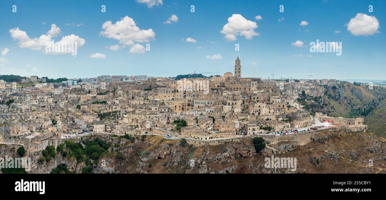 Ancient Unesco heritage old town of Matera (Sassi di Matera ...