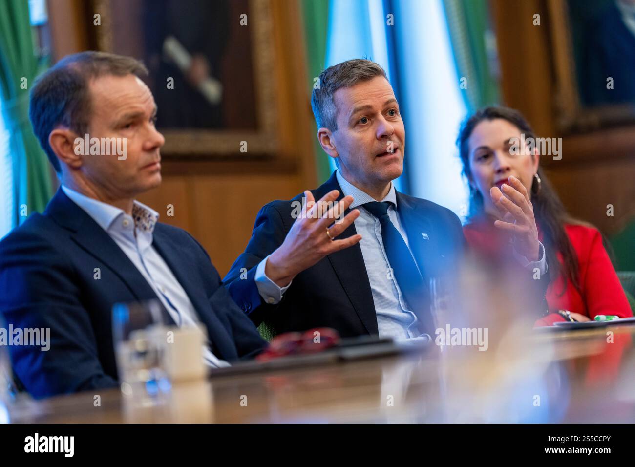 Oslo 20250114. The Norwegian Shipowners' Association's director Knut ...