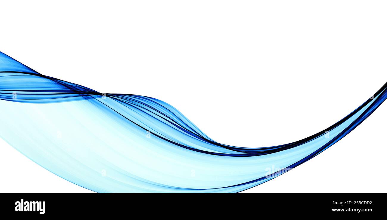 Smooth flowing lines wave hi-res stock photography and images - Alamy