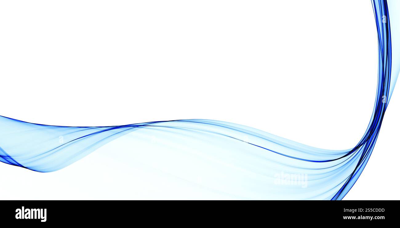 modern presentation background with blue flow lines Stock Photo - Alamy