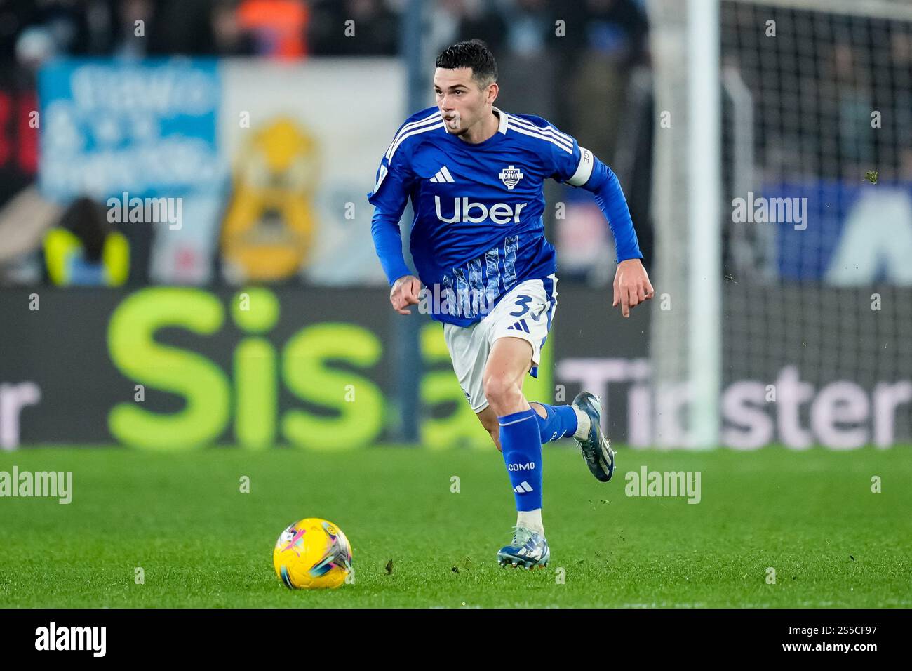 Rome, Italy. 10th Jan, 2025. Lucas Da Cunha of Como 1907 during the Serie A Enilive match ...