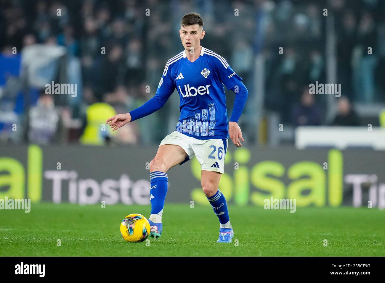 Rome, Italy. 10th Jan, 2025. Yannik Engelhardt of Como 1907 during the ...