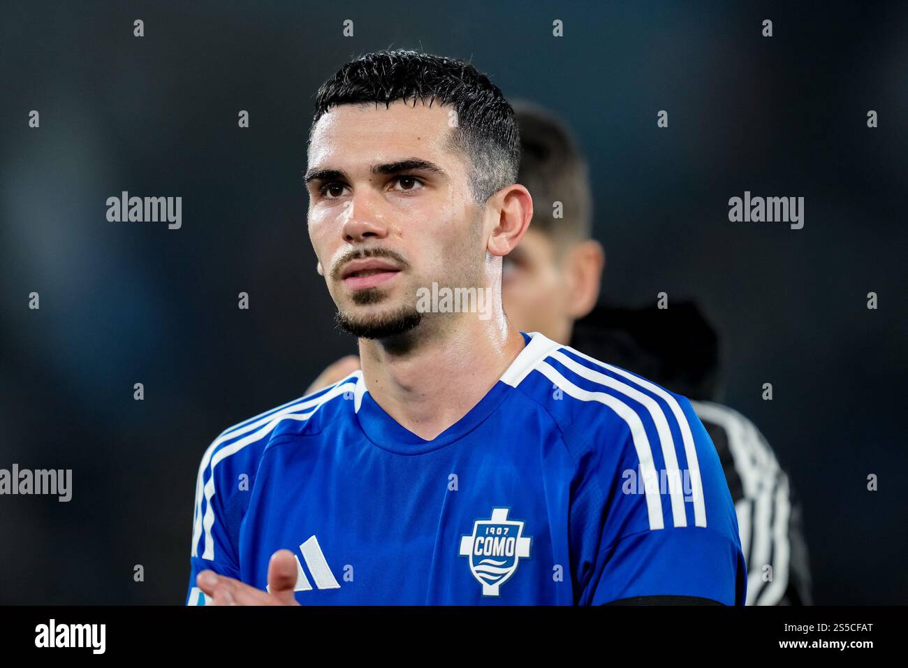 Rome, Italy. 10th Jan, 2025. Lucas Da Cunha of Como 1907 during the Serie A Enilive match ...