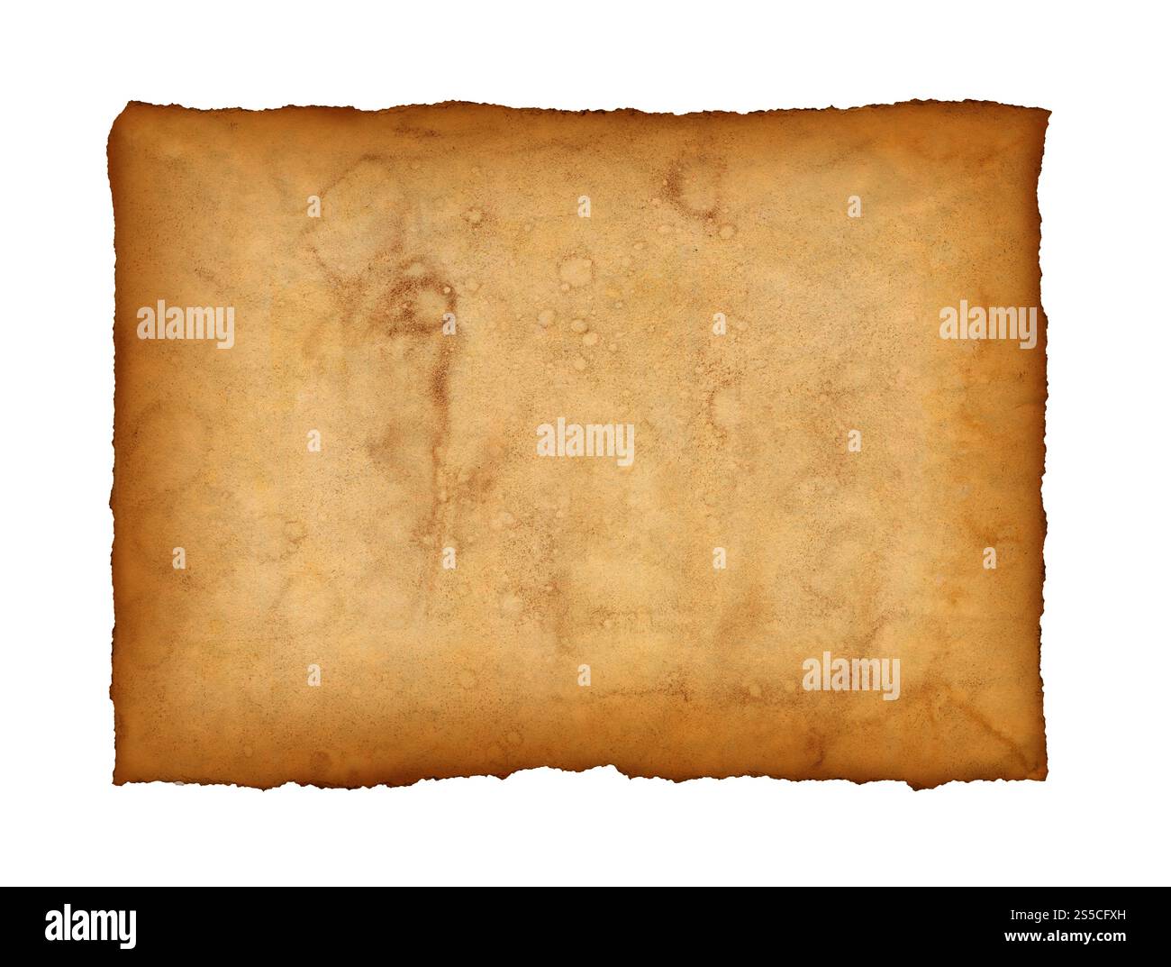 Old crumpled parchment paper texture background. Vintage wallpaper ...