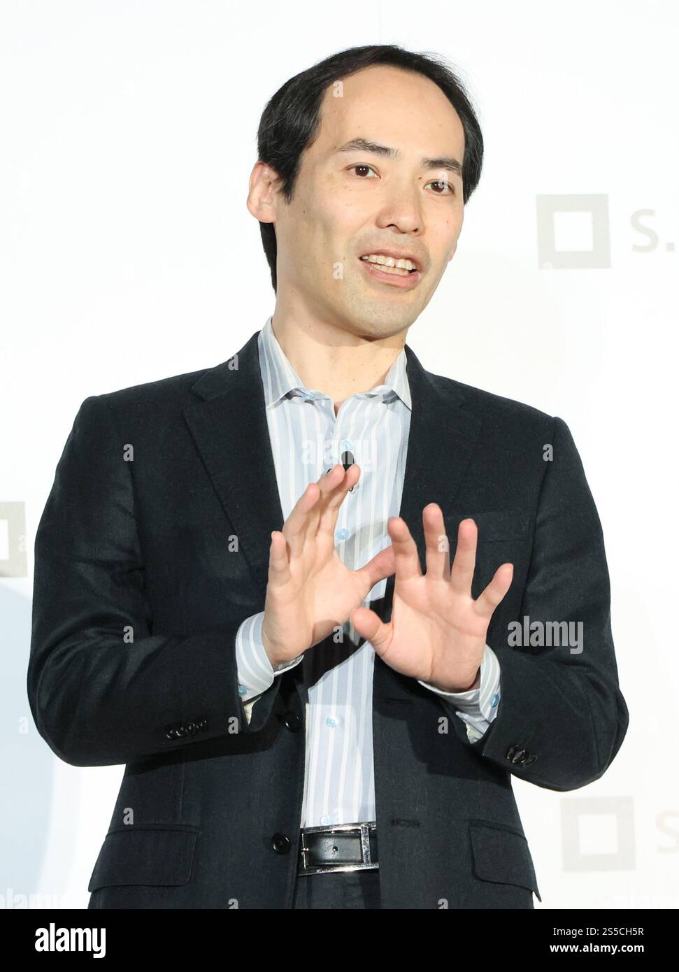 Tokyo, Japan. 14th Jan, 2025. Sony Block Solutions Lab chairman and S ...