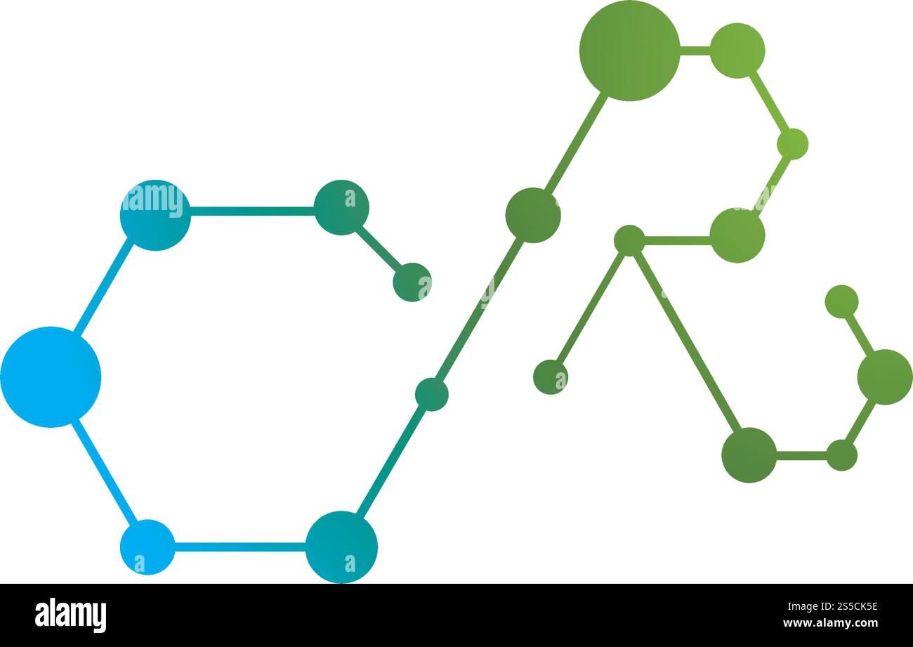 molecule logo vector icon template Stock Vector Image & Art - Alamy