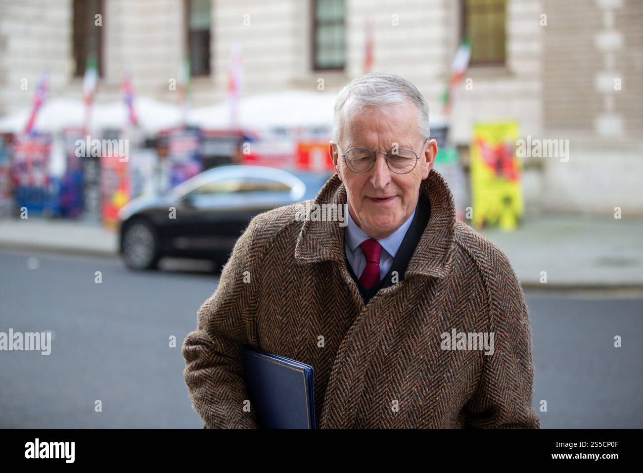 London, UK. 14th Jan, 2025. Rt Hon Hilary Benn, Secretary of State for ...