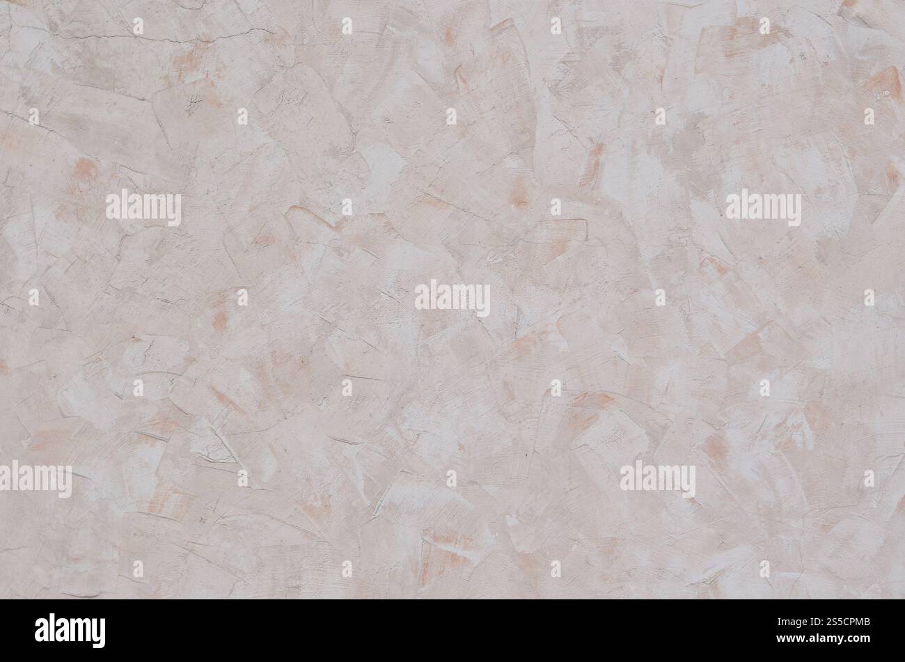 Concrete wall texture with colored beige plaster. Beautiful design ...