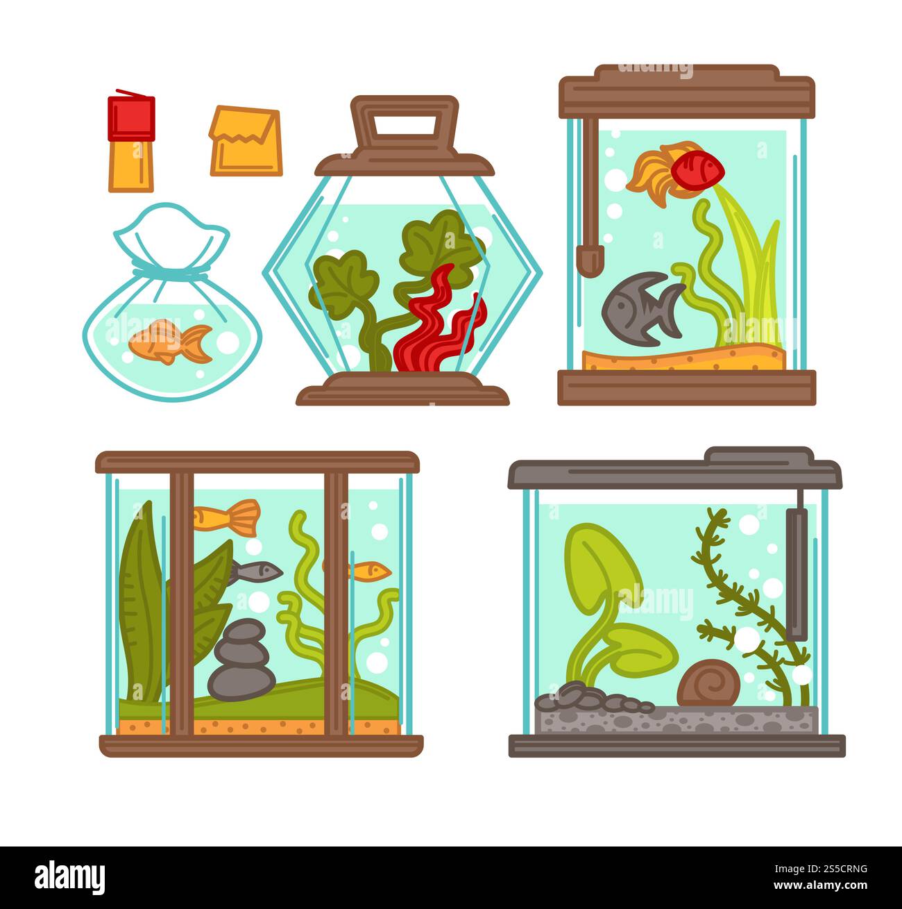 Glass animals set hi-res stock photography and images - Alamy