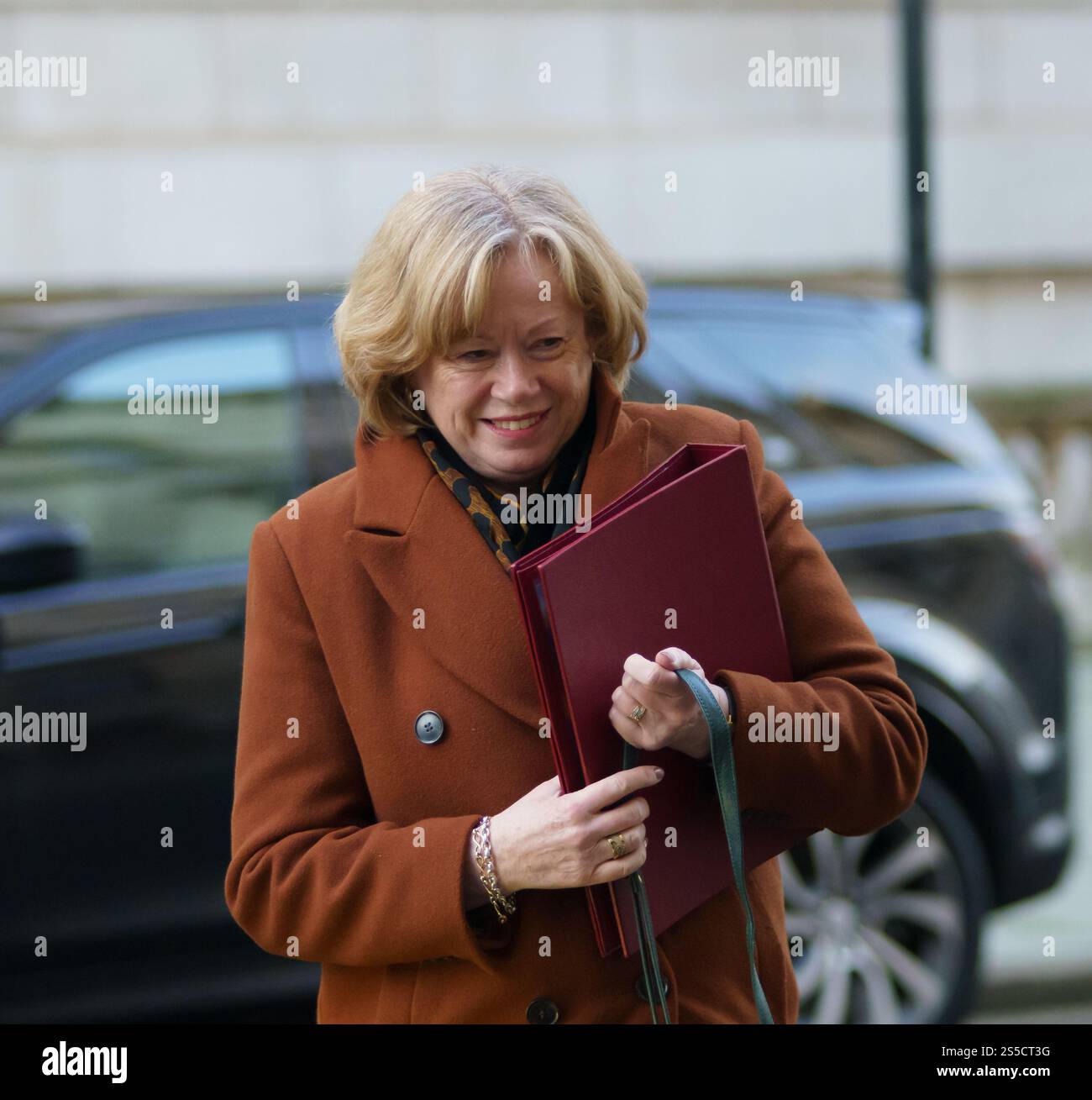 London UK January 14th 2025. Ministers arrive for teh weekly Cabinet ...