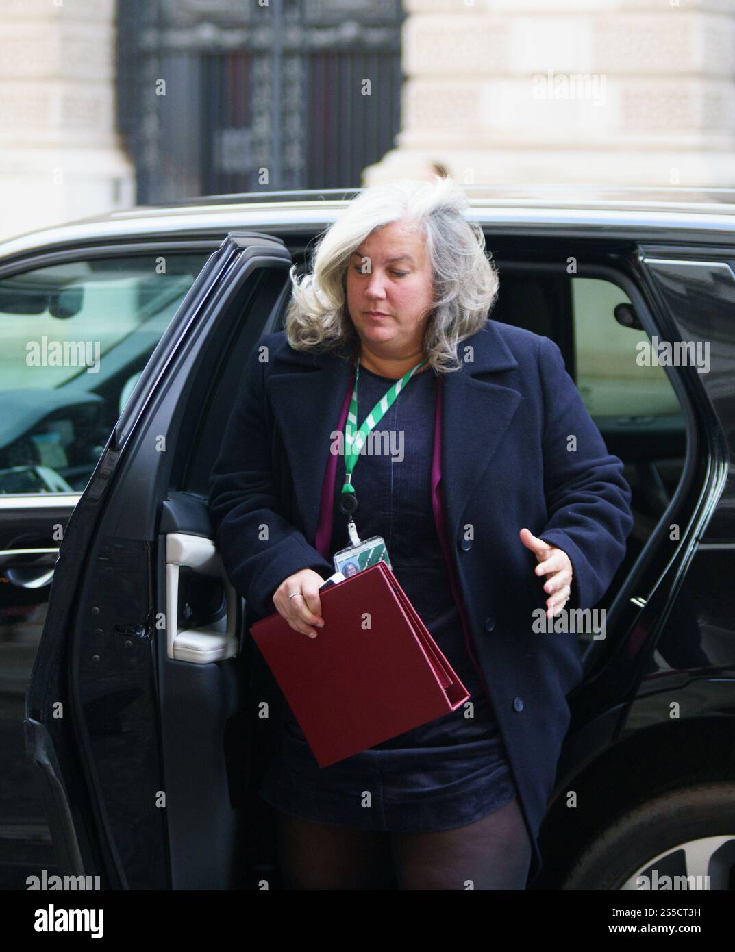 London UK January 14th 2025. Ministers arrive for teh weekly Cabinet ...