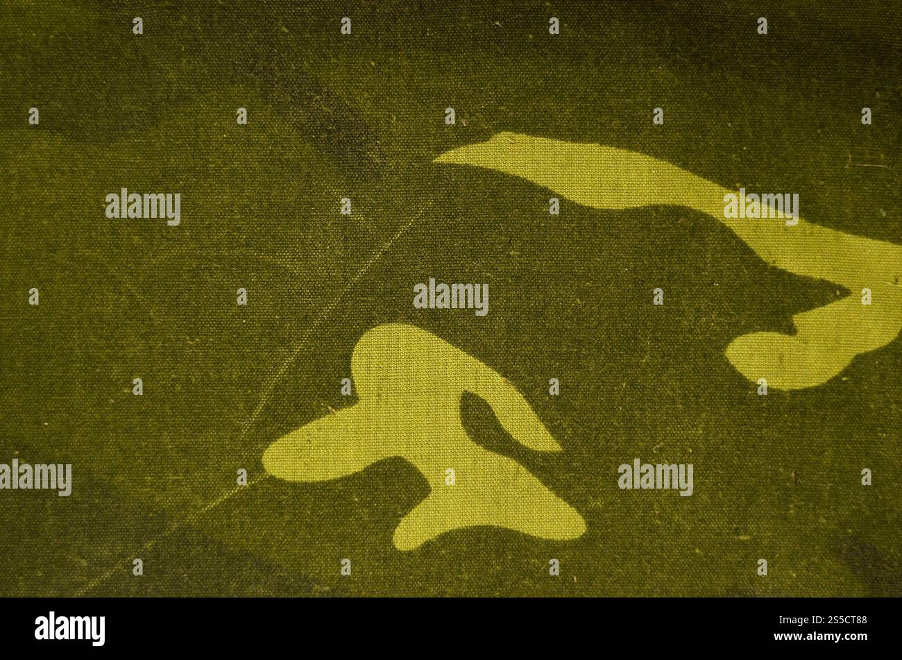 Army green woodland camouflage fabric texture background. Detailed ...