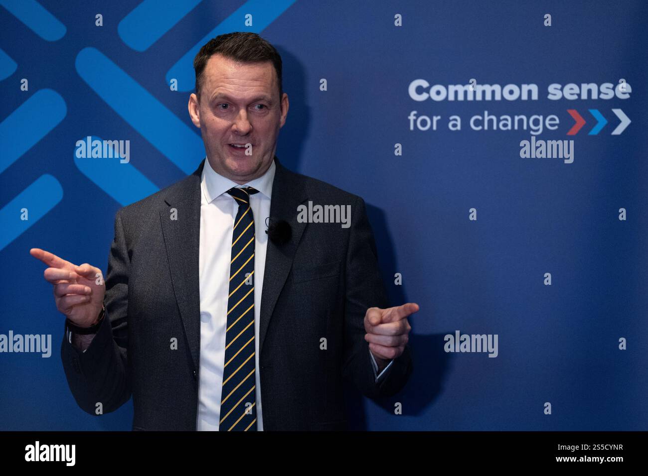 Scottish Conservative leader Russell Findlay delivers his keynote New ...