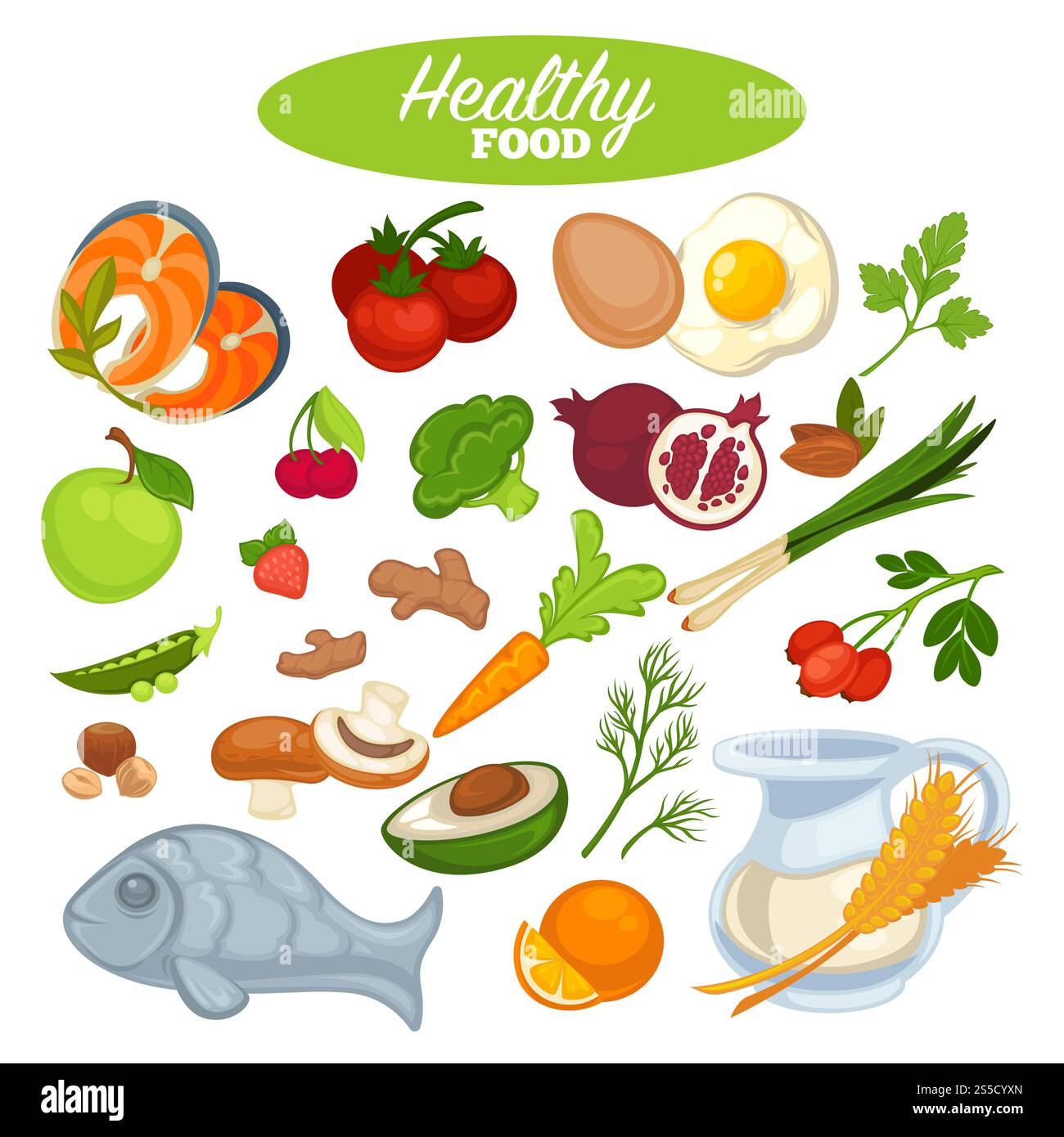 Healthy eating poster hi-res stock photography and images - Alamy