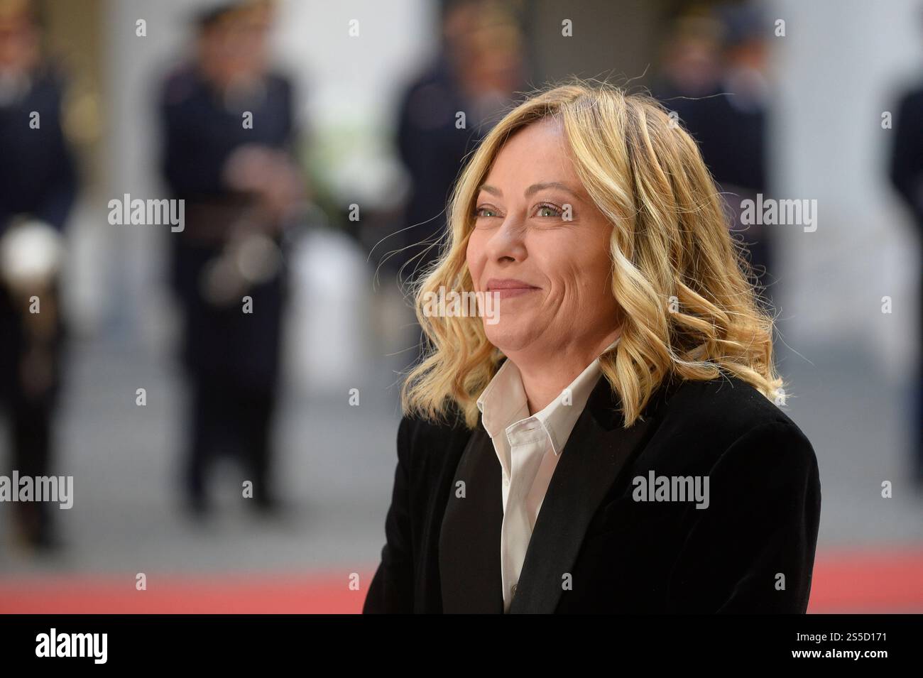 Italy, Rome, January 14, 2025 : Chigi Palace, Prime Minister Giorgia ...