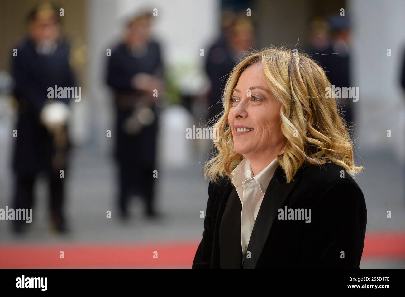 Italy, Rome, January 14, 2025 : Chigi Palace, Prime Minister Giorgia ...