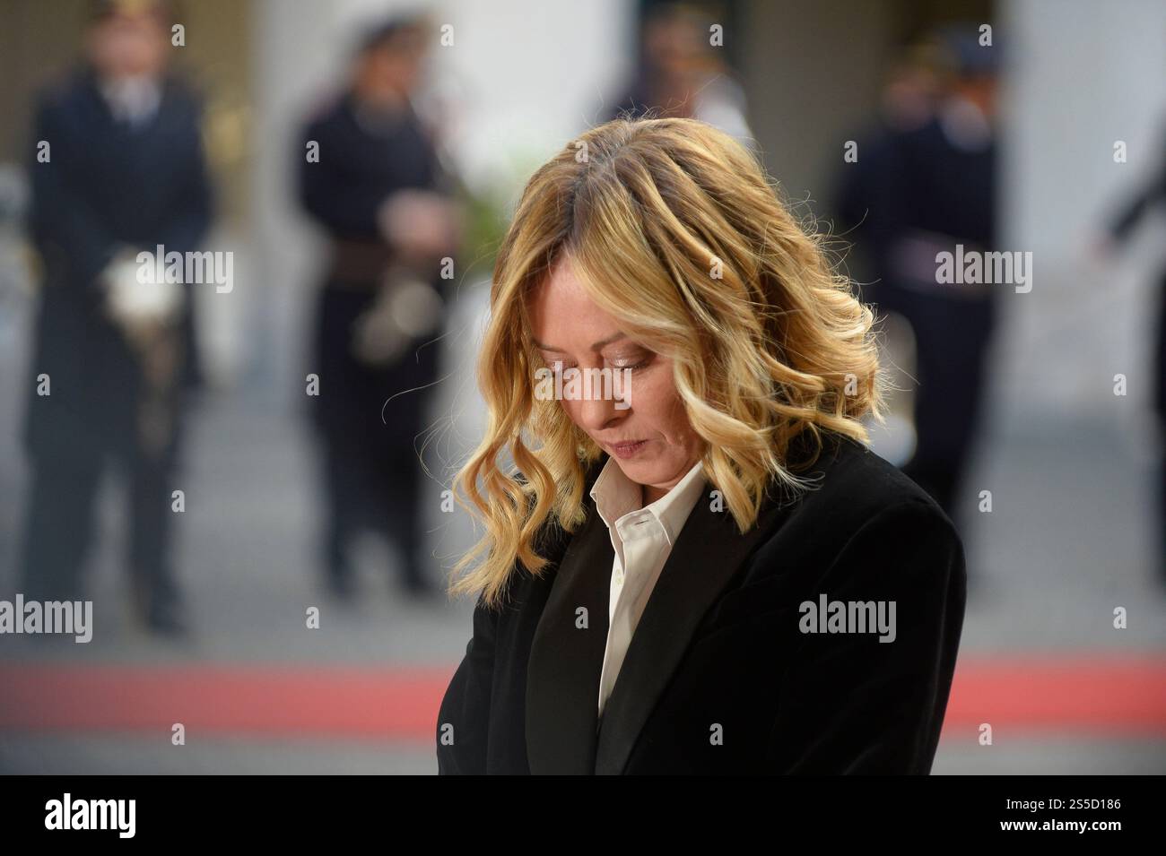 Italy, Rome, January 14, 2025 : Chigi Palace, Prime Minister Giorgia ...