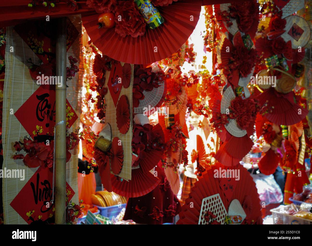 Decoration. Tet - Vietnamese New Year. Hanoi Stock Photo - Alamy