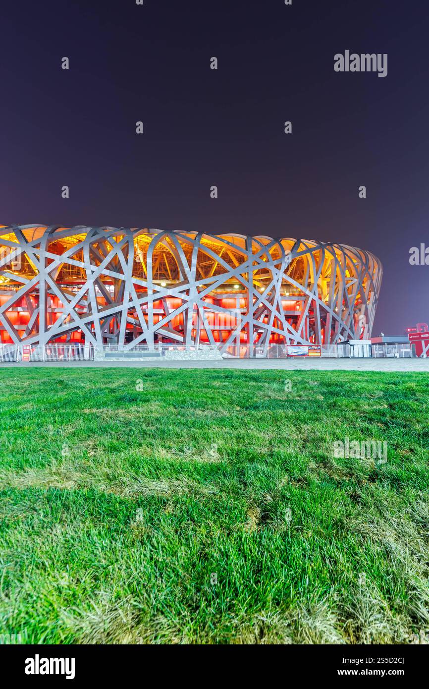 Olympiastadion Vogelnest Bird s Nest Beijing Olympia Stadion moderne ...
