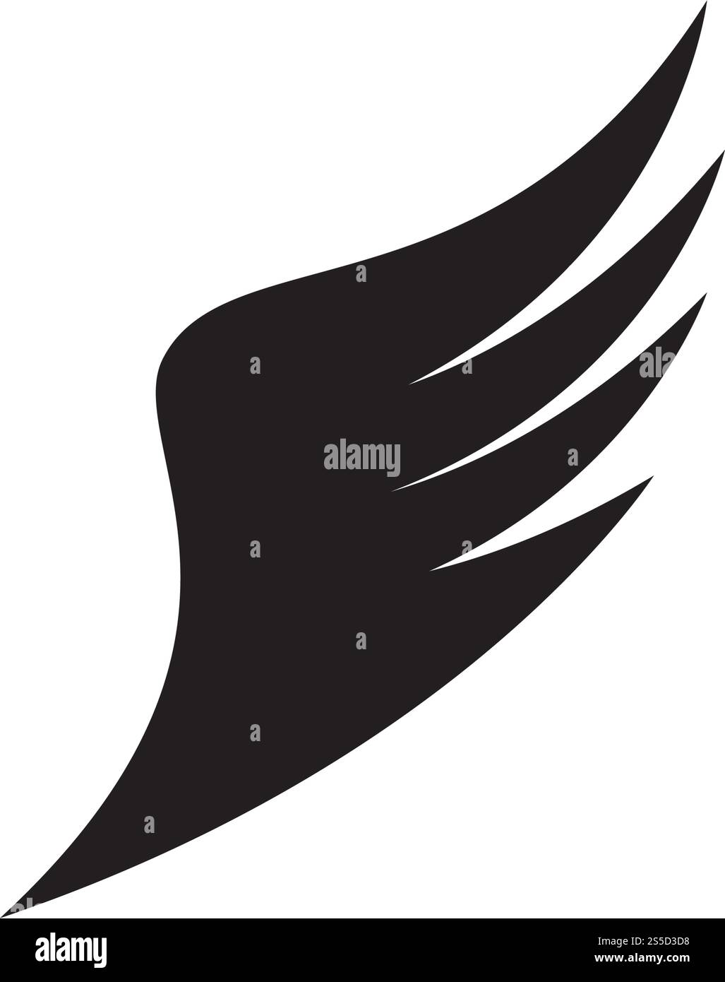 Wing logo symbol vector ilustration Stock Vector Image & Art - Alamy