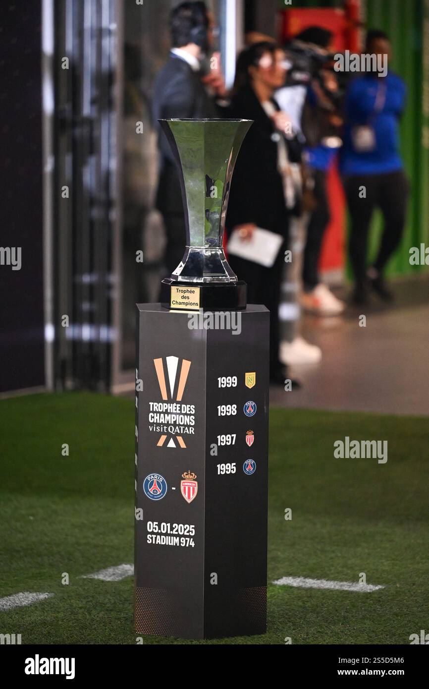 Illustration during the Trophee des Champions Final match between Paris ...