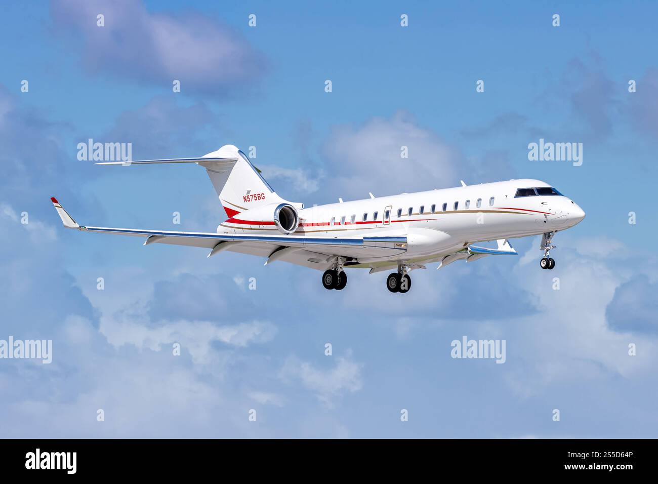 Bombardier Global 6000 Flugzeug Flughafen Fort Lauderdale in den USA ...