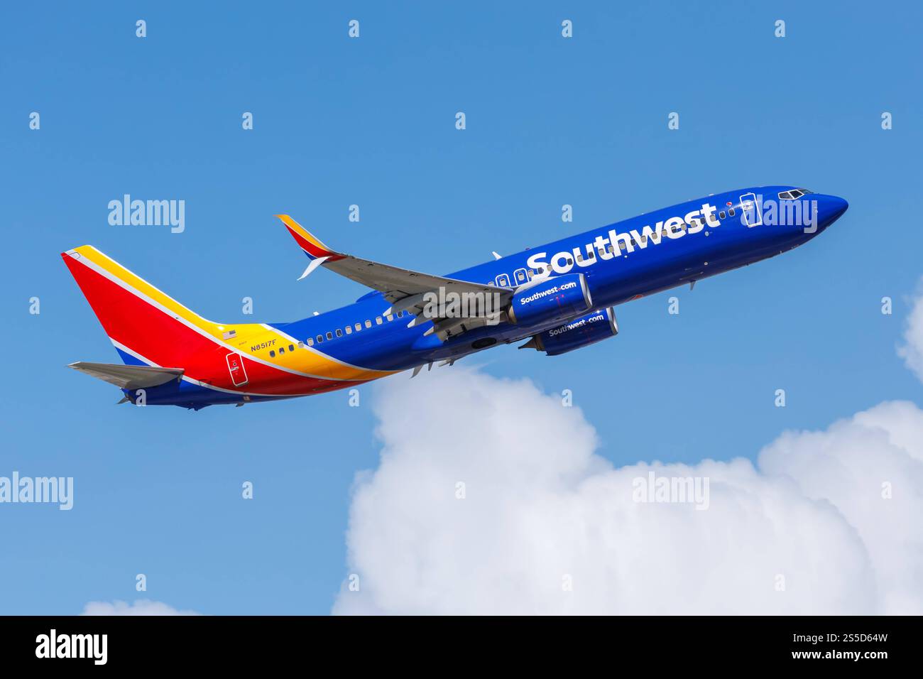 Southwest Airlines Boeing 737-800 Flugzeug Flughafen Fort Lauderdale in ...