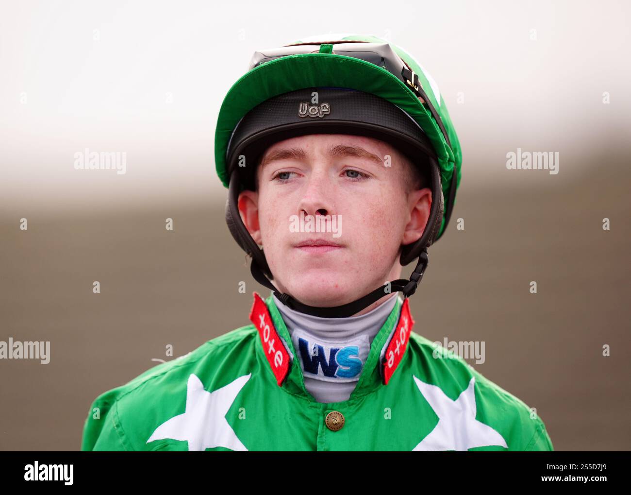 Jockey Joe Leavy at Southwell Racecourse, Nottinghamshire. Picture date ...