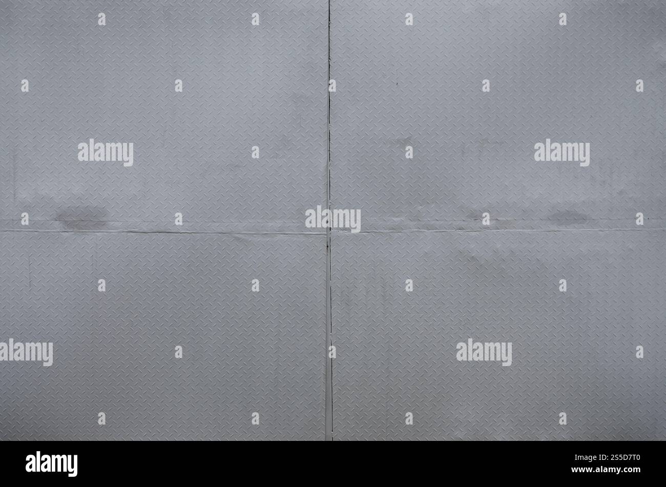 Aluminium dark list with rhombus shapes. Its silver with rhombus shapes ...