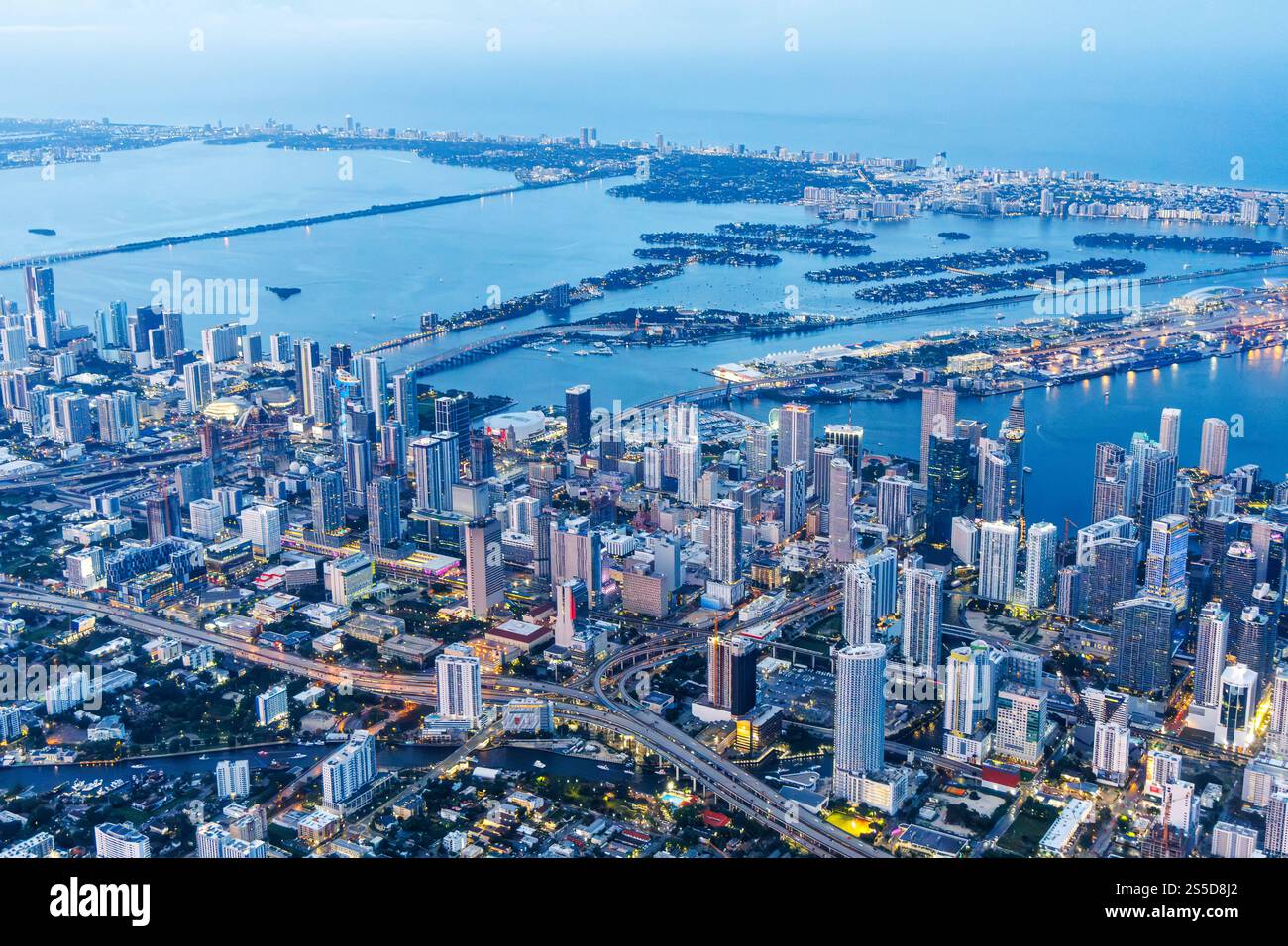 Luftaufnahme von miami beach hi-res stock photography and images - Alamy