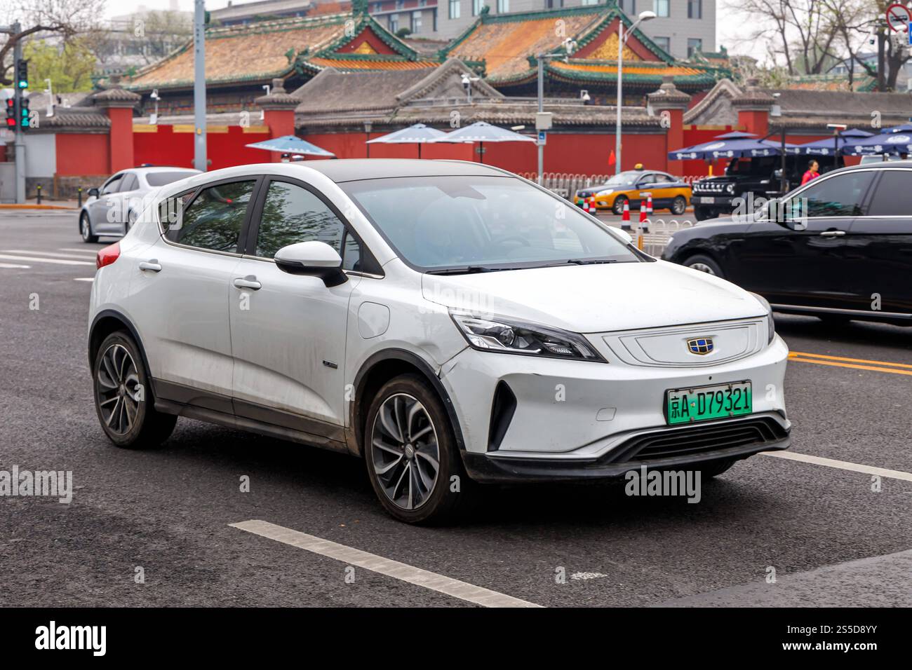 Elektroauto der chinesischen Automarke Geely Elektro Mobilität Verkehr ...