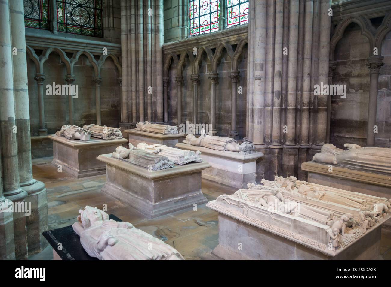 Tombs of the Kings of France in Basilica of Saint-Denis, Paris. Tombs ...