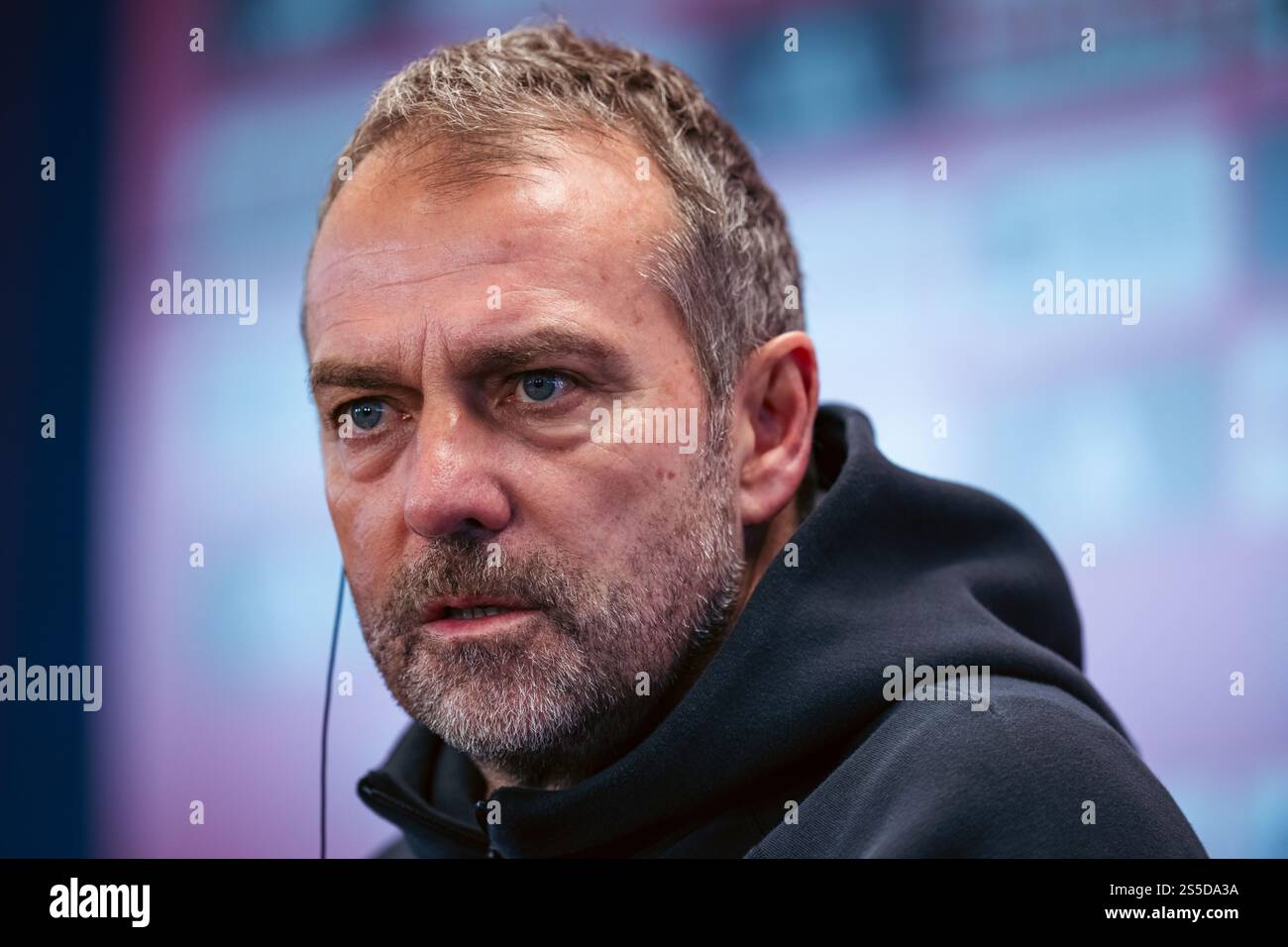 Sant Joan Despi, Spain, 14, January, 2025. Hansi Flick press conference ...