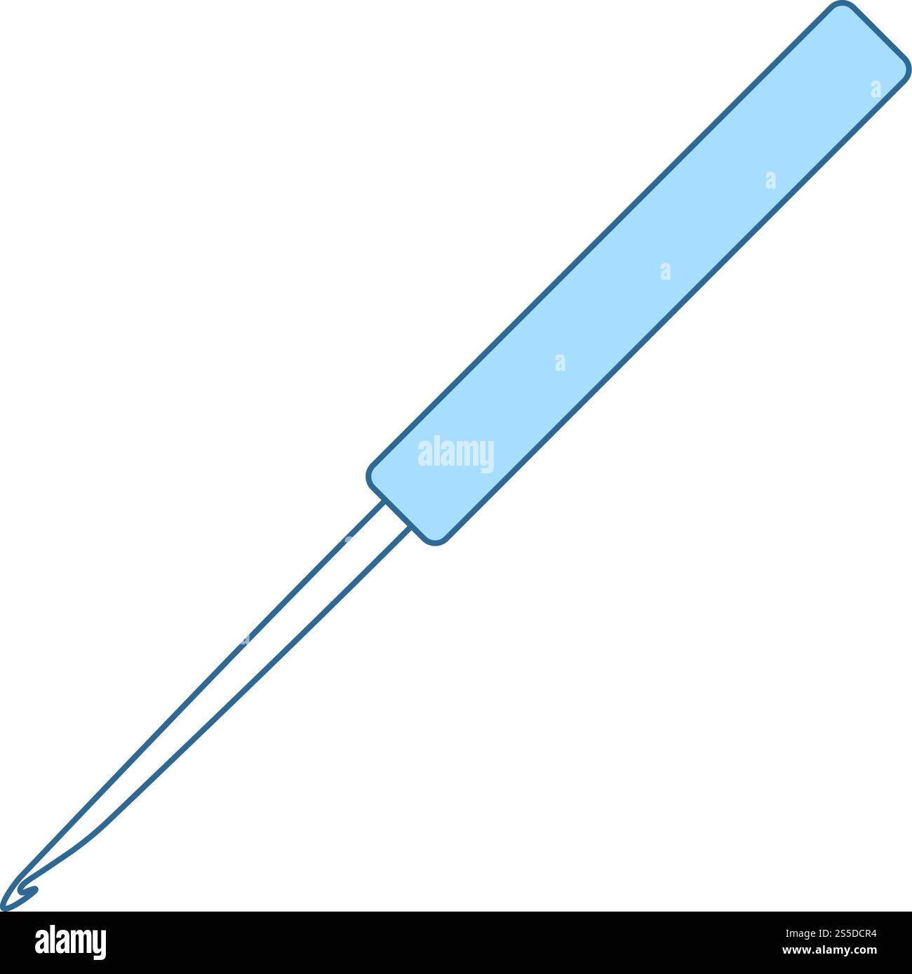 Blue thin single loop Stock Vector Images - Alamy
