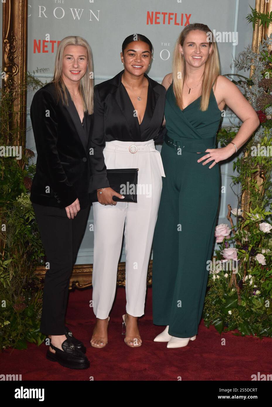 Bethany England, Jess Carter and Stephanie Williams attends 'The Crown ...